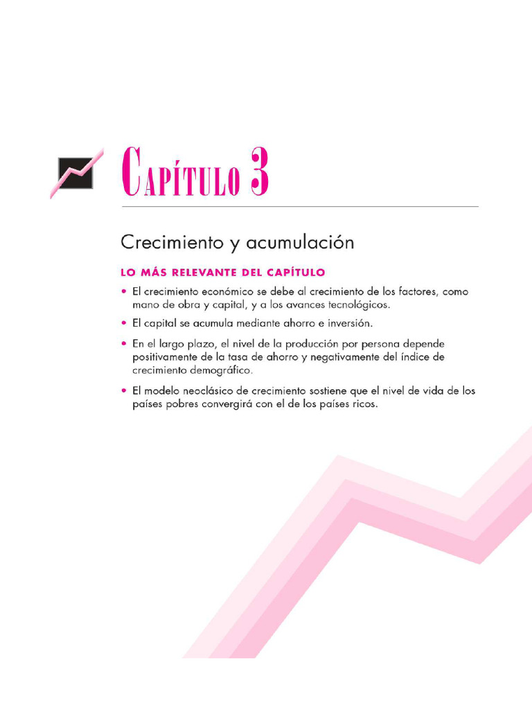 Capitulo III Macroeconomia DORNBUSH - Teoria Crec. Econ. MODELO de SOLOW | PDF