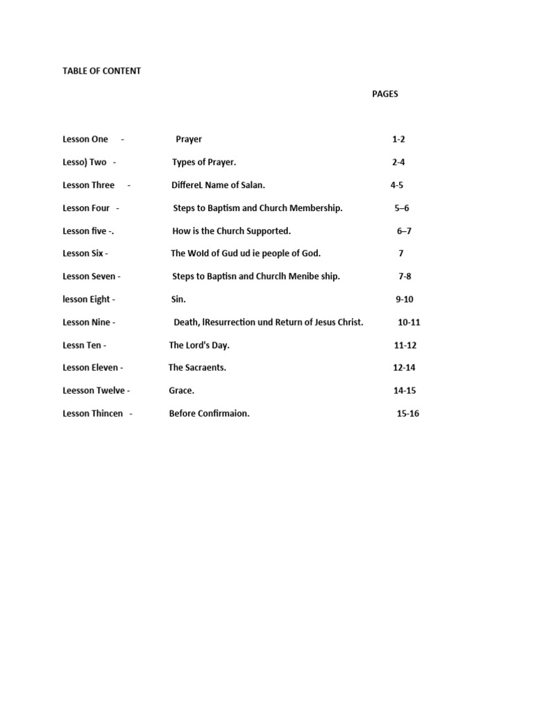 Confirmation Class: Prayer & Baptism Guide | PDF | God The Father | Prayer