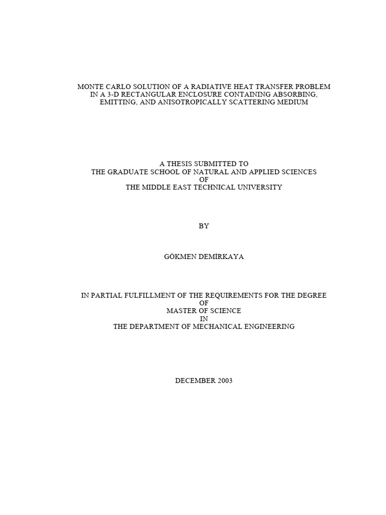 Document | PDF | Photon | Heat Transfer