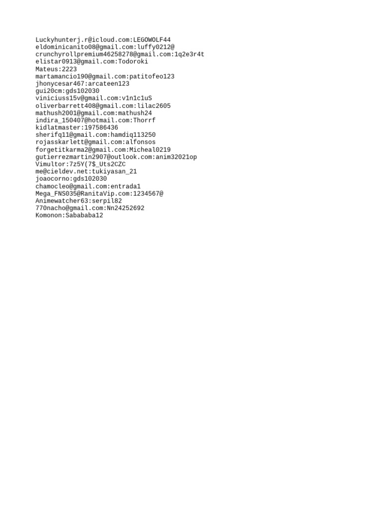 Crunchyroll Gerador | PDF