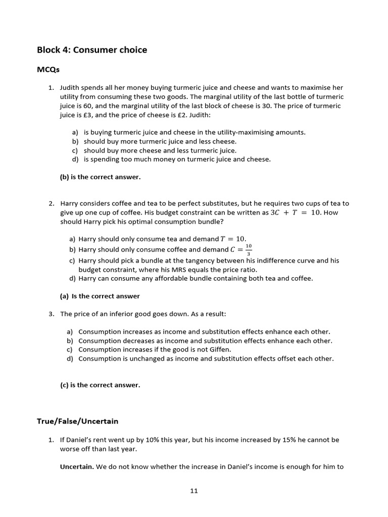 Block 4 | PDF | Utility | Demand
