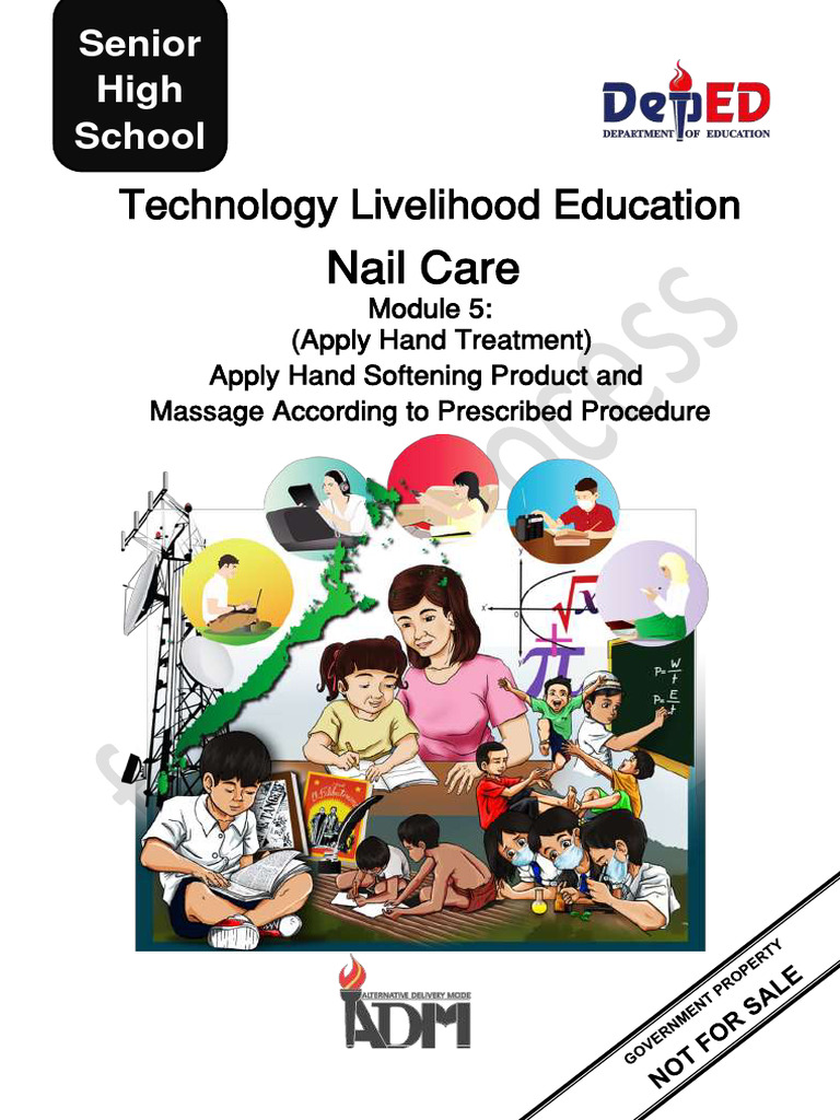 Senior TLE Nail Care M5 For Printing | PDF | Learning | Disinfectant