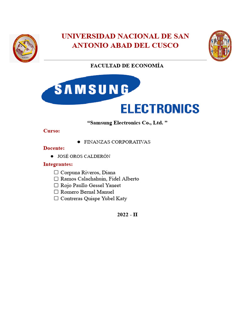 Samsung | PDF | Samsung | Samsung Electronics