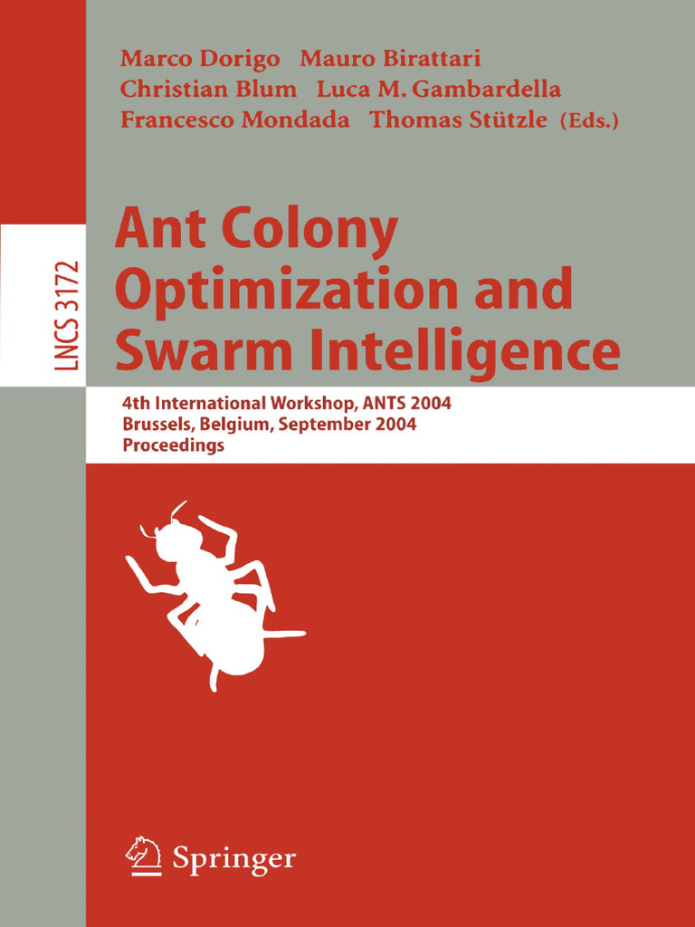 Ant Colony Swarm Intelligence | PDF | Mathematical Optimization | Algorithms And Data Structures
