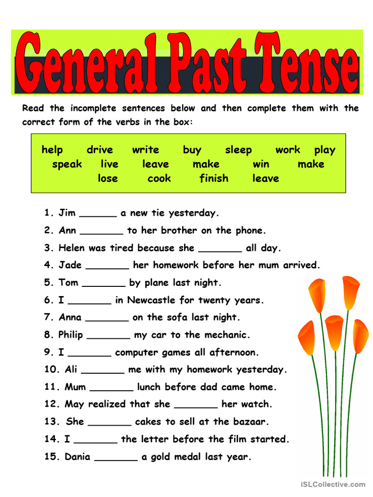 Past Tense | PDF
