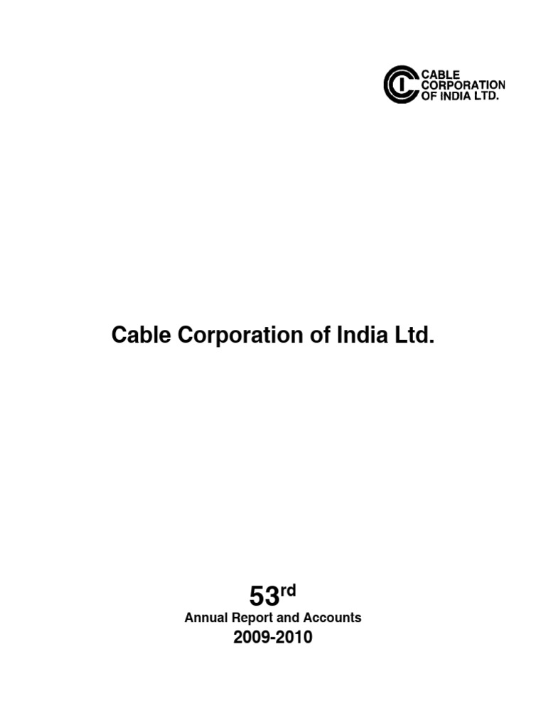 Cable Corporation Annual Report 2010 | PDF | Dividend | Board Of Directors