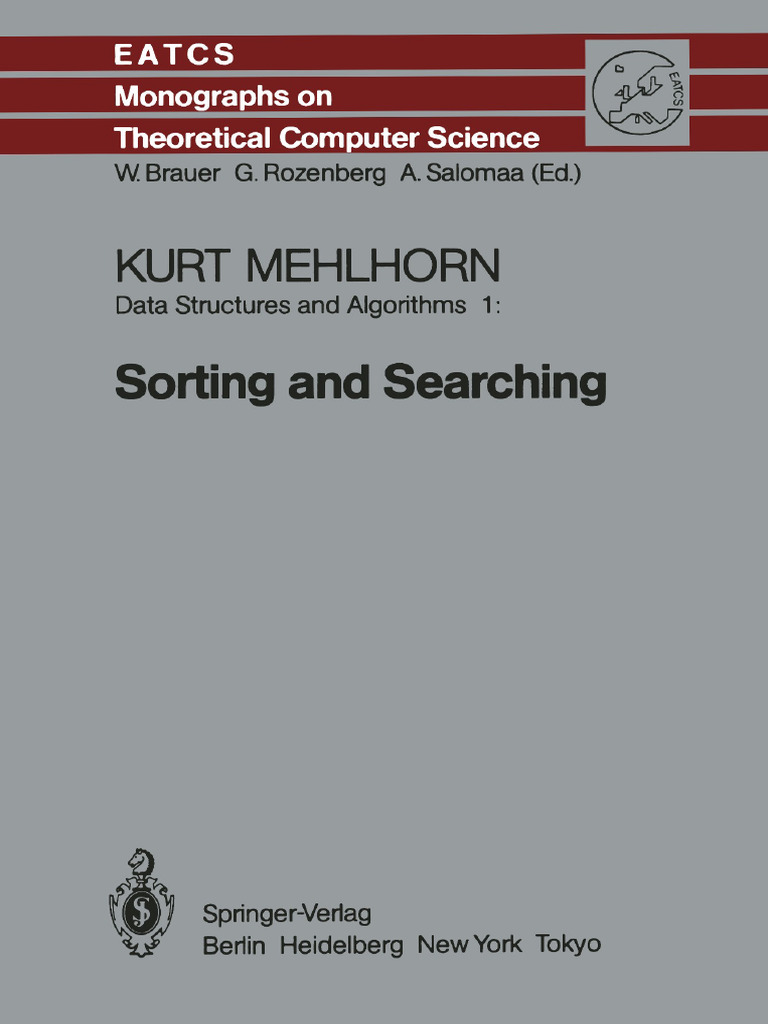 Sorting Searching | PDF | Computational Complexity Theory | Algorithms Sorting Searching | PDF | Computational Complexity Theory | Algorithms