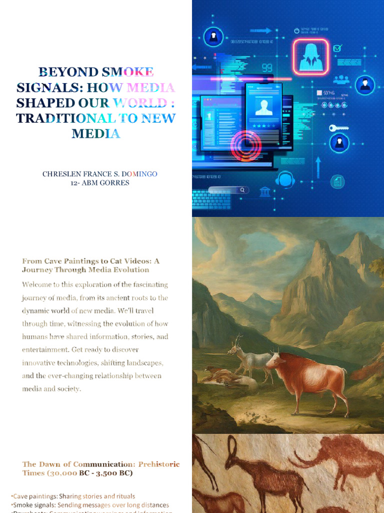 EVOLUTION OF TRADITIONAL MEDIA TO NEW MEDIA | PDF