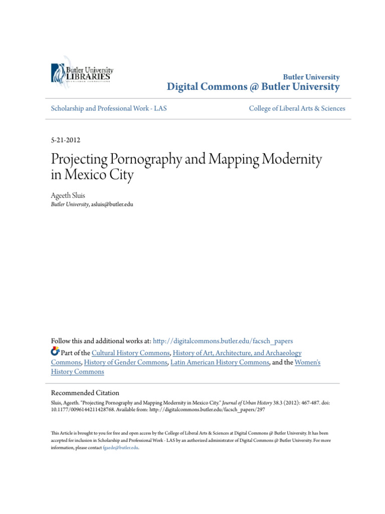 Ageeth Sluis - Projecting Pornography | Download Free PDF | Nudity | Naturism