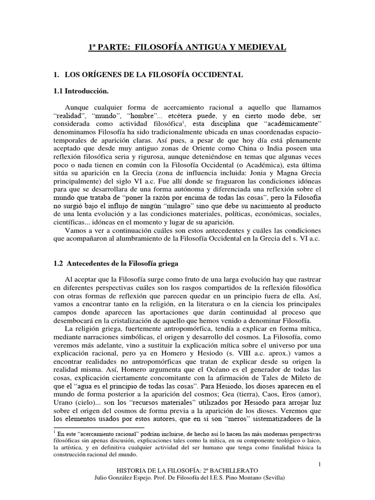 Historia de La Filosofia. | PDF | Platón | Conocimiento