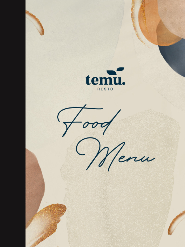 Tm - Menu Baru_food Menu | PDF