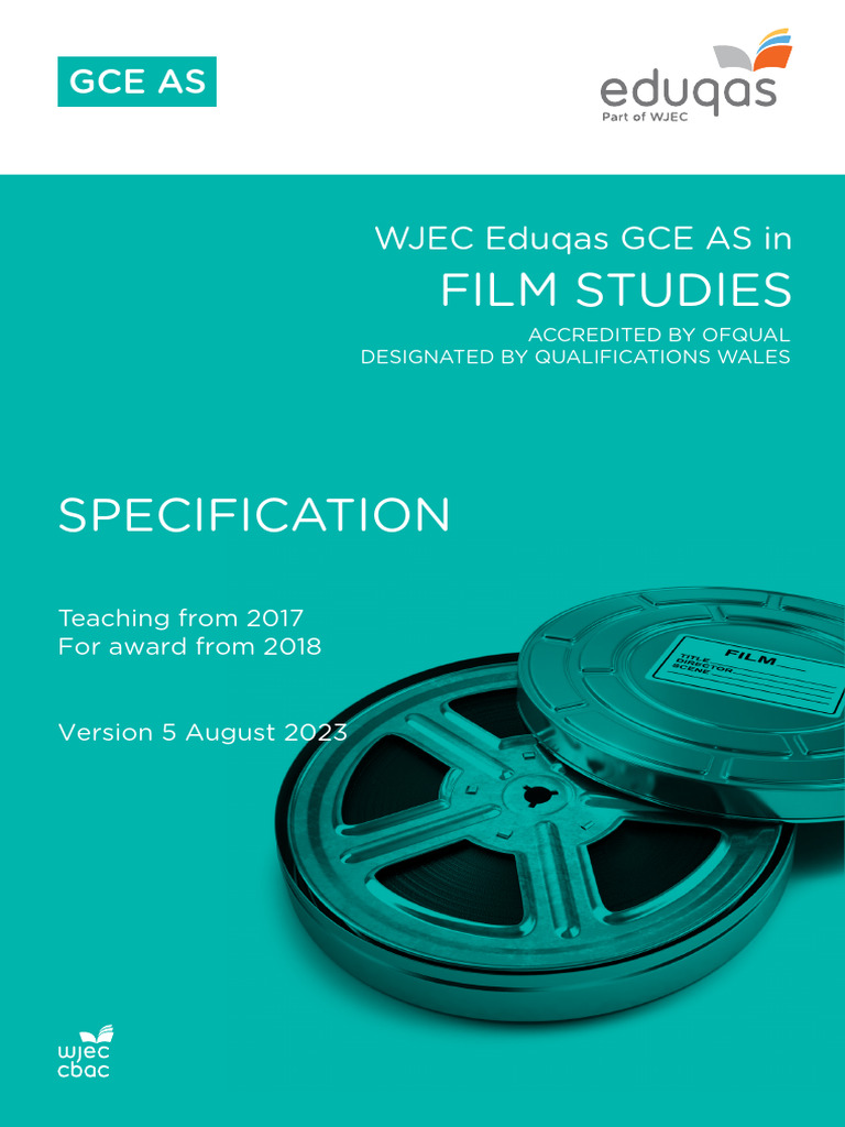 Eduqas AS Film Studies Specification | PDF | Narrative | Cinematography