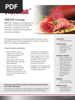 Kalle Group Brochure Viscose Casings EN | PDF | Rayon | Sausage