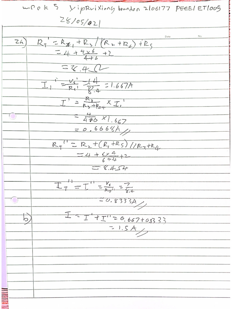 Week 5 Tutorial | PDF