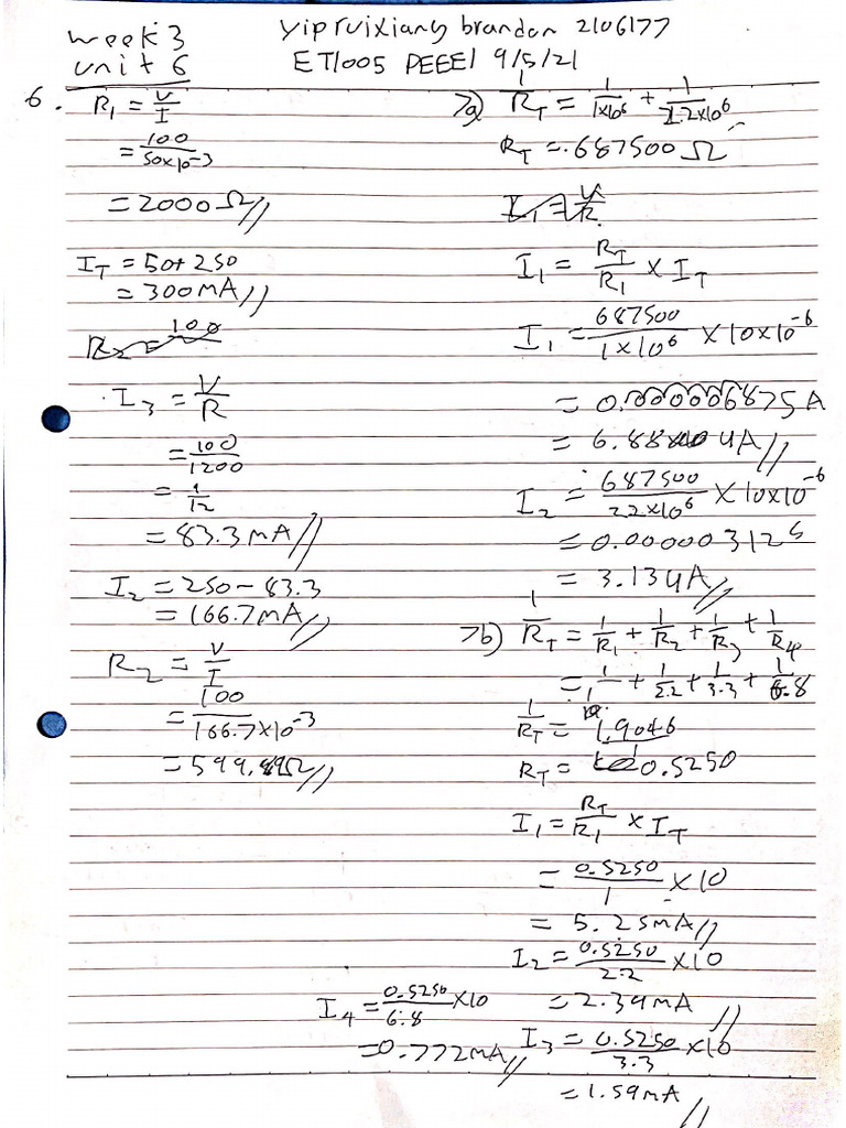 Week 3 Tutorial | PDF