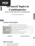 Advanced Mathematics Topics Overview | PDF
