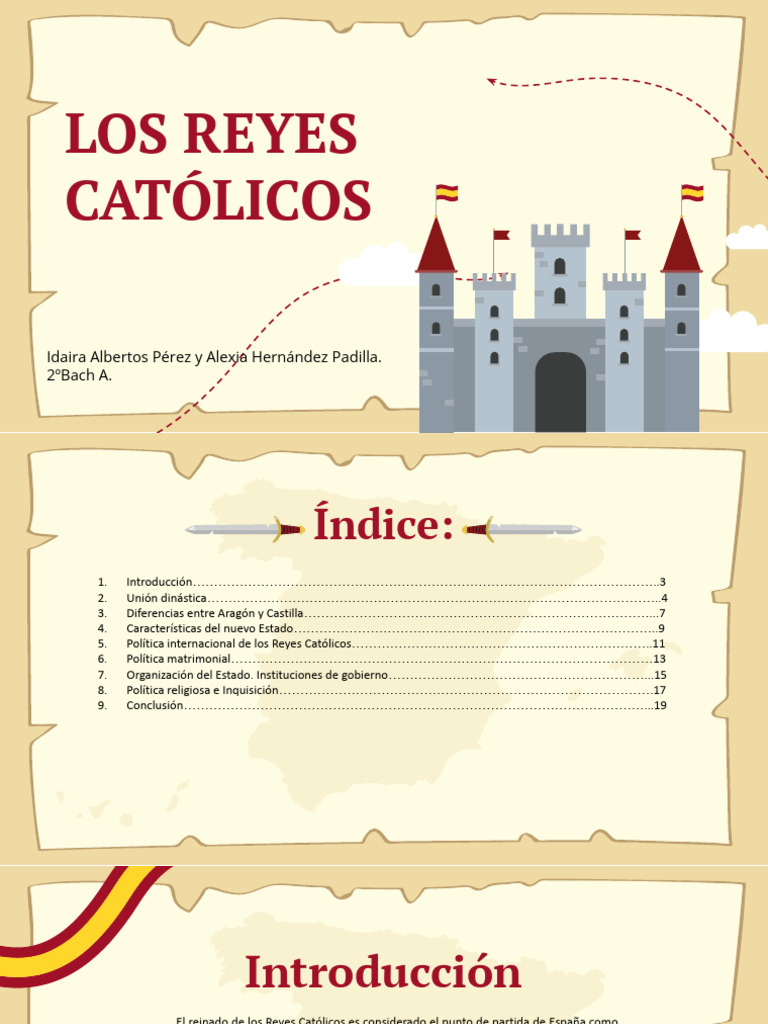 Trabajo Reyes Católicos | Descargar gratis PDF | Imperio español | España