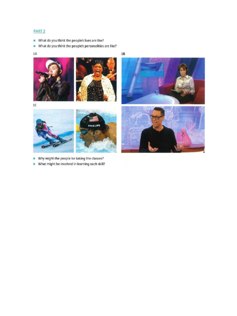 SPEAKING TEST 2 CAE | PDF