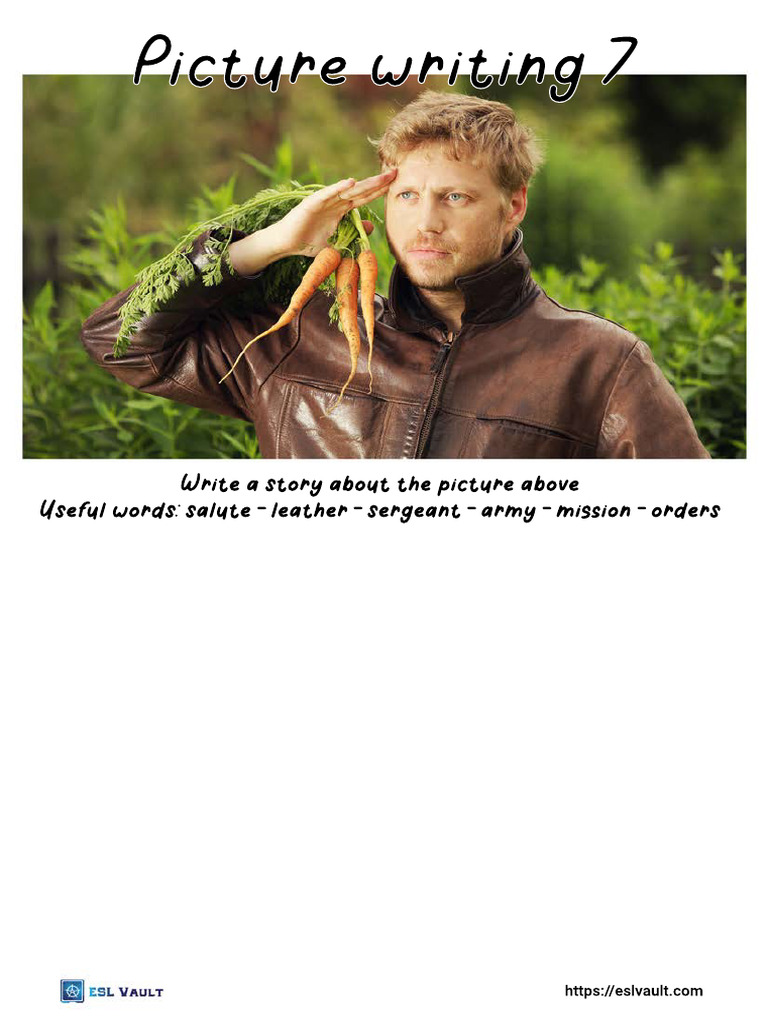 Funny Picture Writing Prompts 7 | PDF