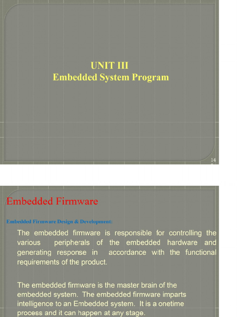 ERTOS Unit III-compressed | PDF
