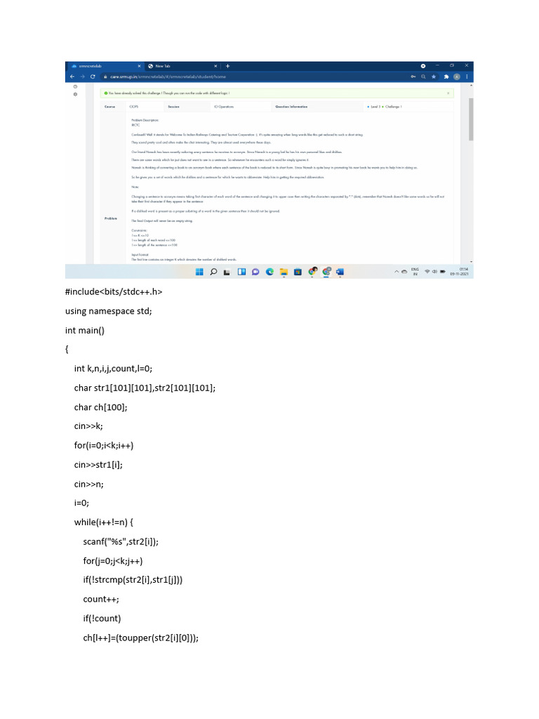 OOPS IO LEVEL 3 | PDF | Naming Conventions | Onomastics