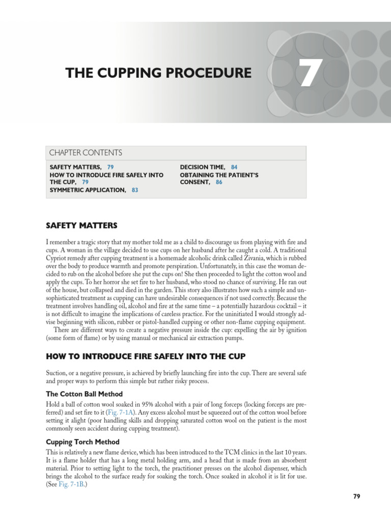 7 - The Cupping Procedure - 2014 - Traditional Chinese Medicine Cupping Therapy | Download Free ...