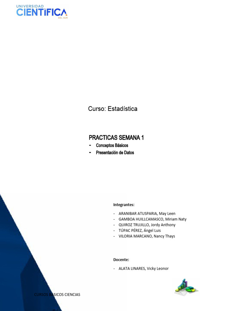 PRACTICA1, Conceptos Basicos | PDF | Nivel de medida | Investigación cuantitativa