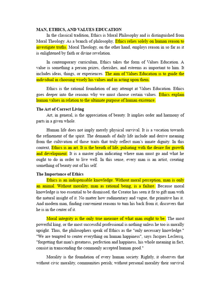 UNIT-1-EED-1-REVIEWER | PDF | Morality | Happiness