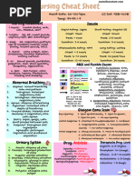 FORMATTED ICU Monitoring Chart | PDF | Physiology | Medicine