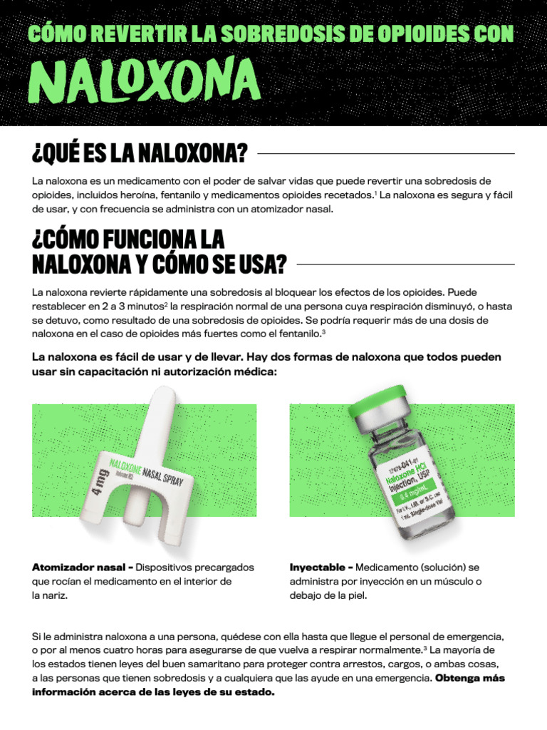 Naloxona | PDF | Naloxona | Opioide