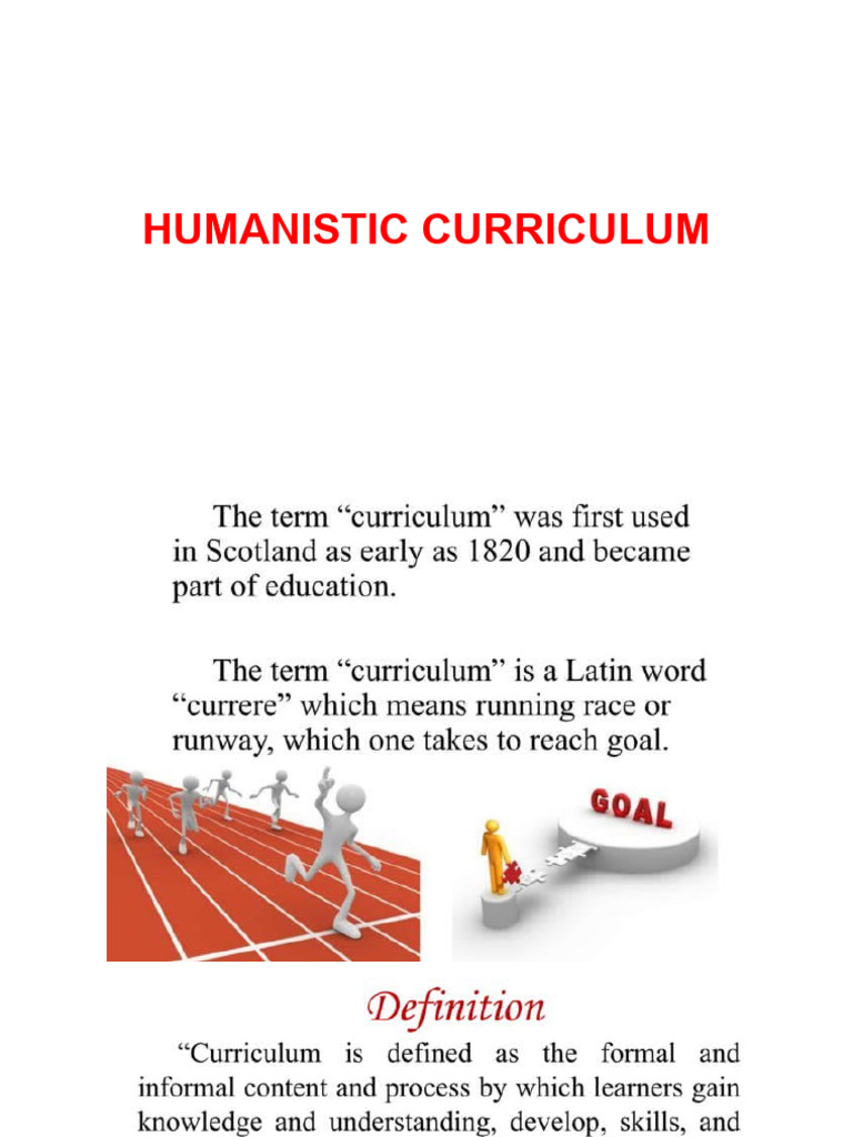 Humanistic Curriculum | PDF