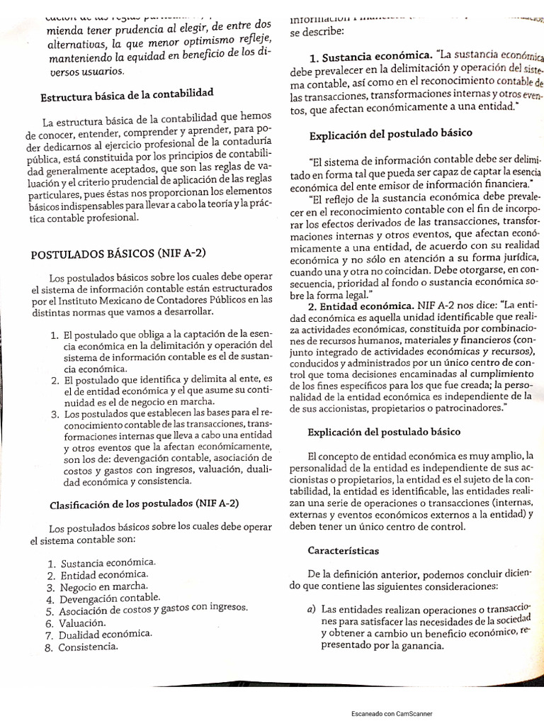 Postulados Basicos | PDF
