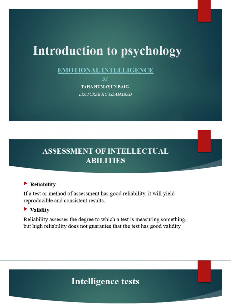 Emotional Intelligence | PDF | Emotional Intelligence | Intelligence