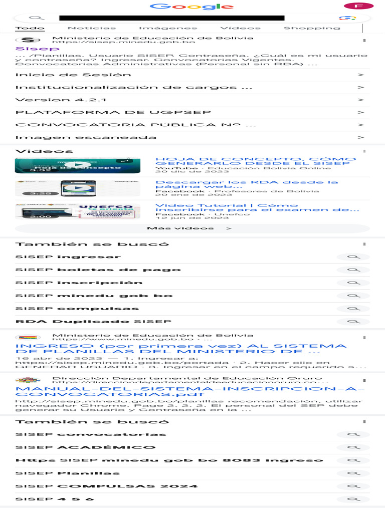 Sisep - Buscar Con Google | PDF
