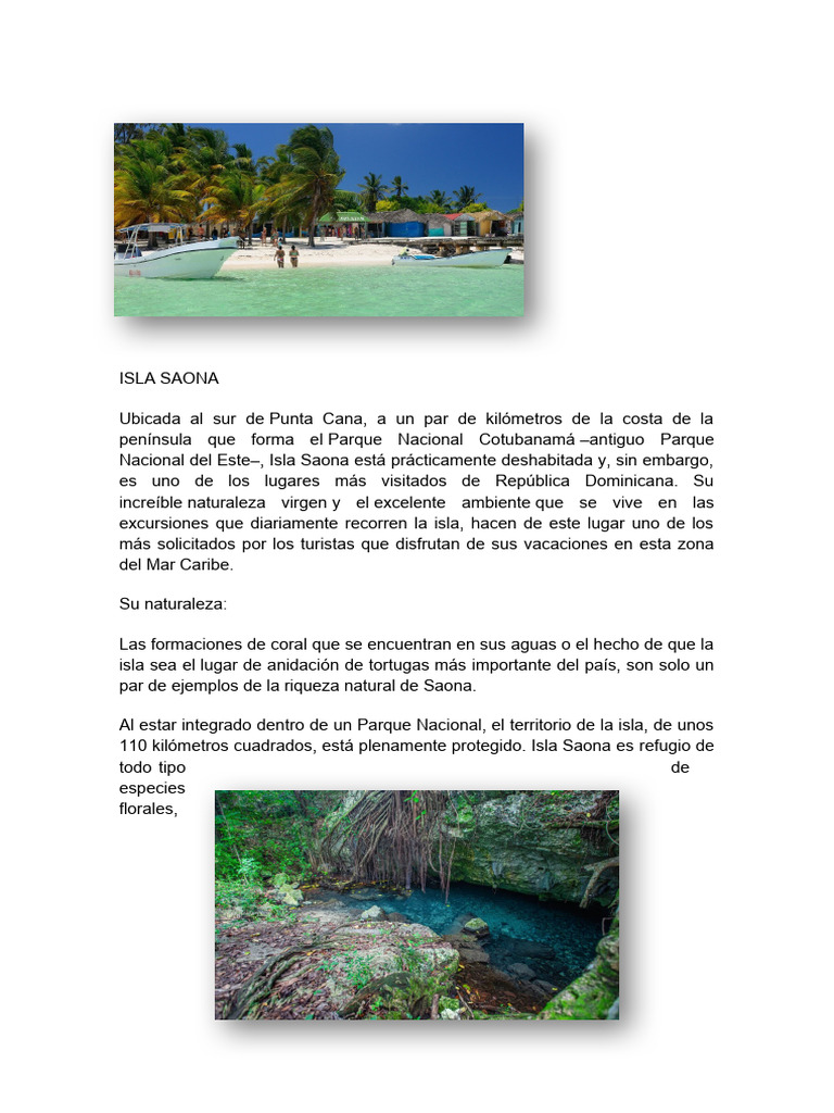 ISLAS DE REPUBLICA DOMINICANA | PDF | Geografía Física | Ciencias de la ...