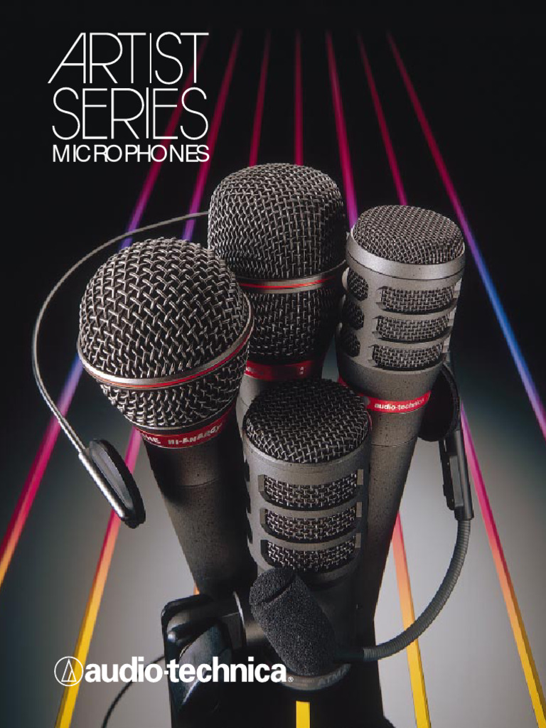 Audio Technica - ARTIST SERIES Microphones | PDF | Microphone | Hertz