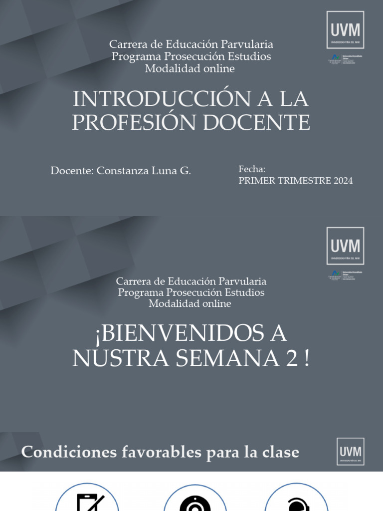 Clase 2 Intro. Prof. Docente | PDF | Maestros | Enseñando