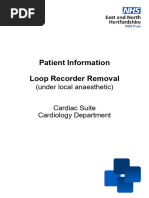 Epicardial Pacing Wire Removal Protocol | PDF | Heart | Health Care