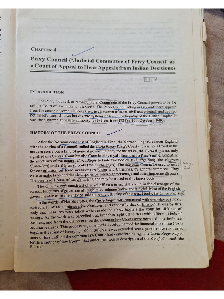 Privy Council | PDF