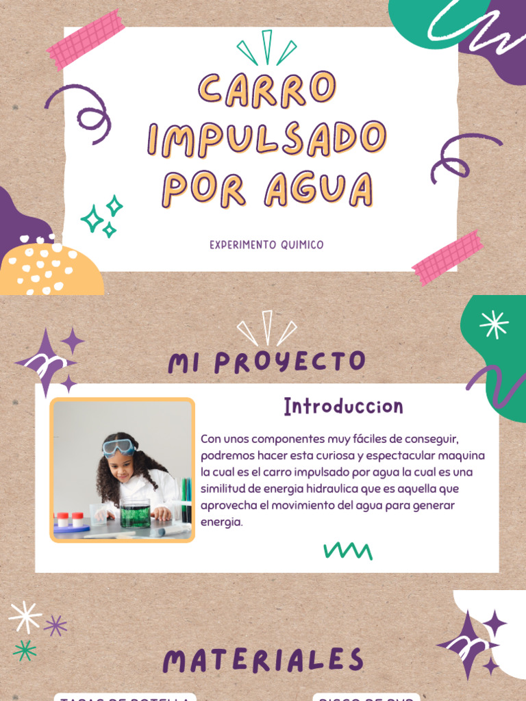 Carro Impulsado Por Agua | PDF | Hogar, jardinería y bricolaje