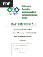 Rapport de Stage Chez Un Fiduciaire - OFPPT | PDF | Salaires | Taxe sur la valeur ajoutée