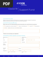 CSI Application Form | PDF