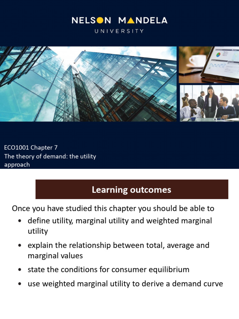Chapter 7 ECO1001 | PDF | Utility | Scientific Theories
