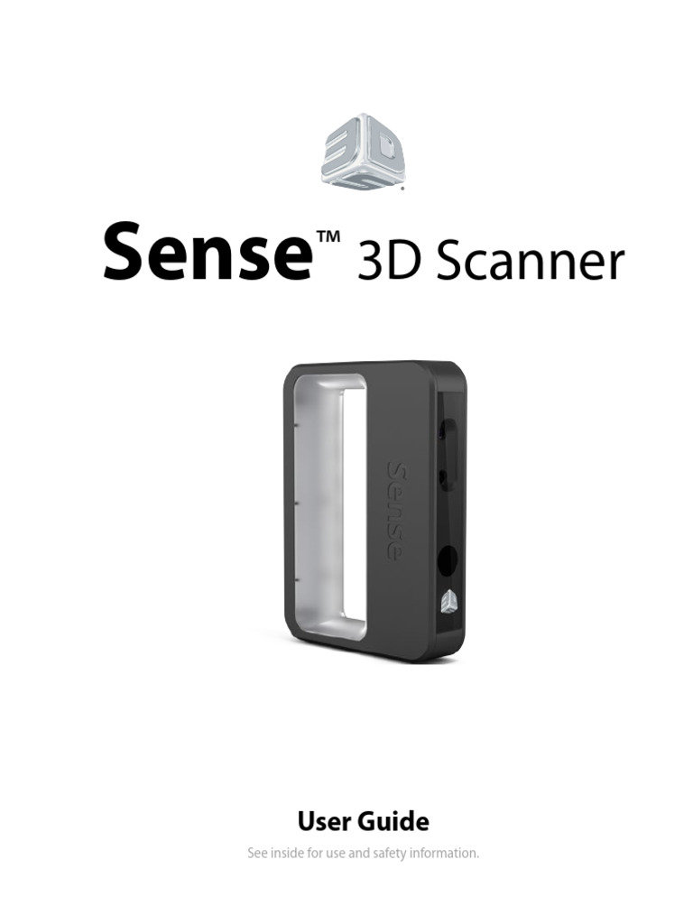 3dsystems Sense User Guide | PDF | Image Scanner | Usb