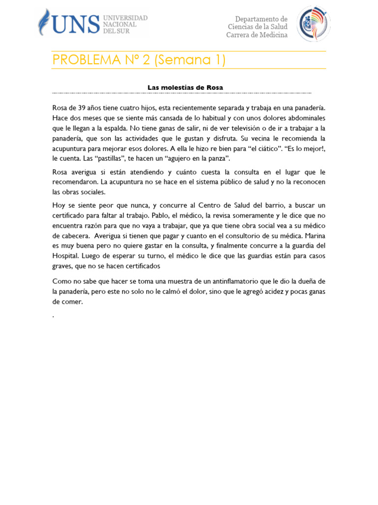 Sem 1 Problema #2 | PDF