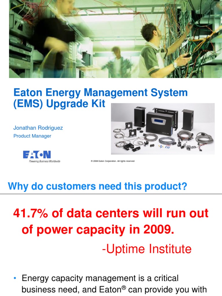 Eaton Energy Management System (EMS) Upgrade Kit | PDF | Computer ...