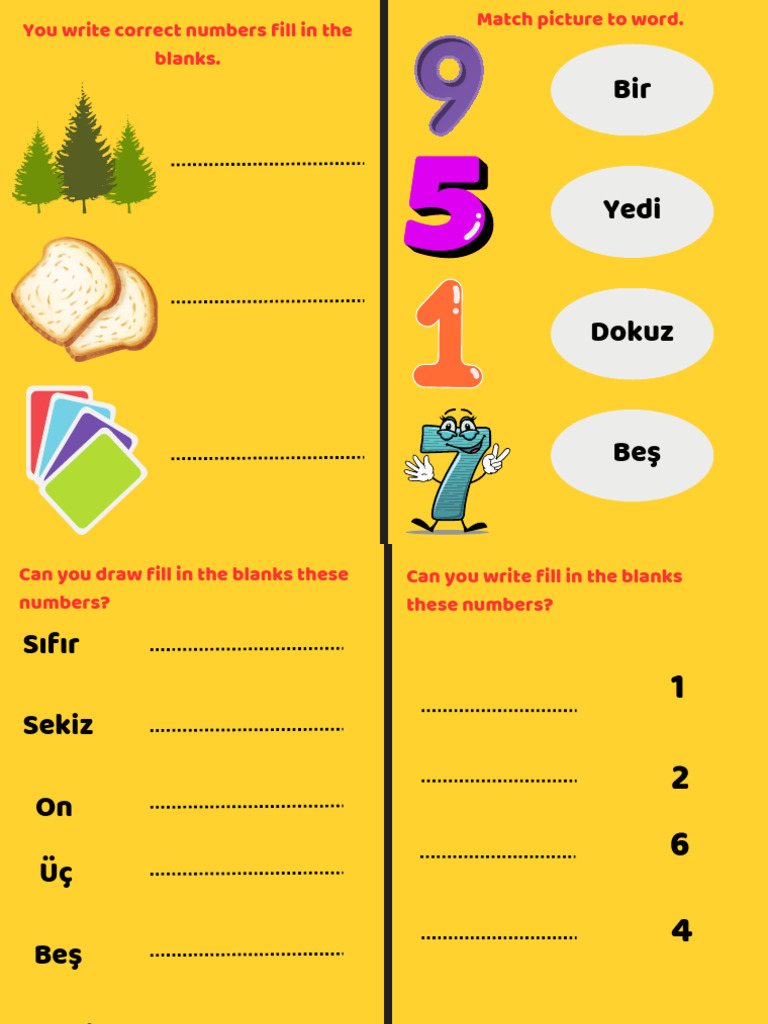 Sayilar Çalişma Kağidi | PDF