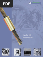DSI Rock Bolt Catalogue | PDF | Screw | Strength Of Materials