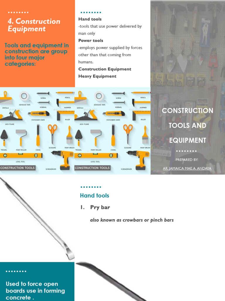 Construction Equipment | PDF | Surveying | Crane (Machine)