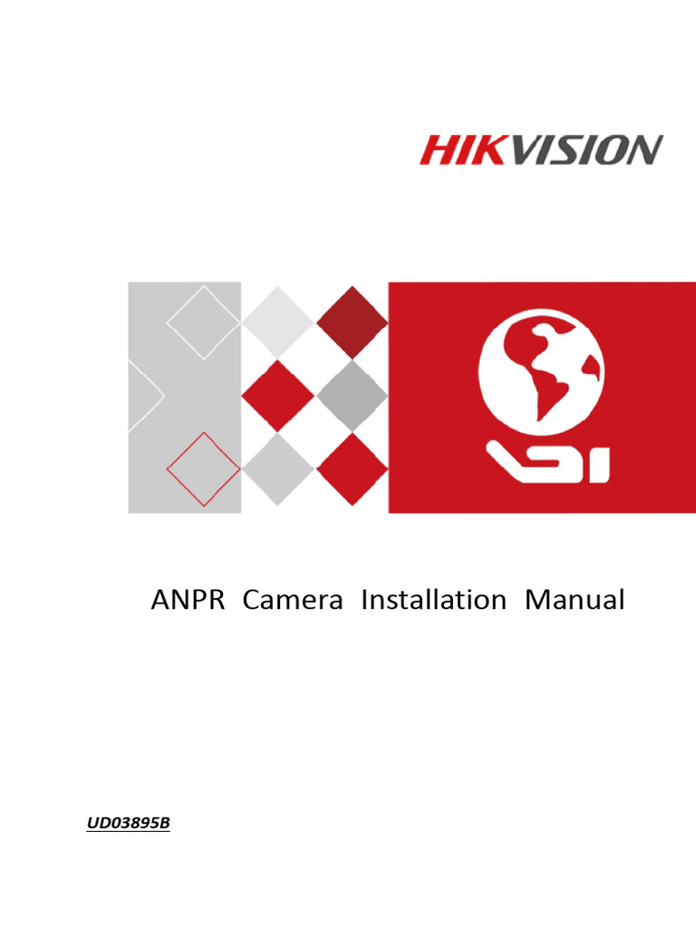 ANPR Installation Manual | PDF | Camera | Shutter Speed